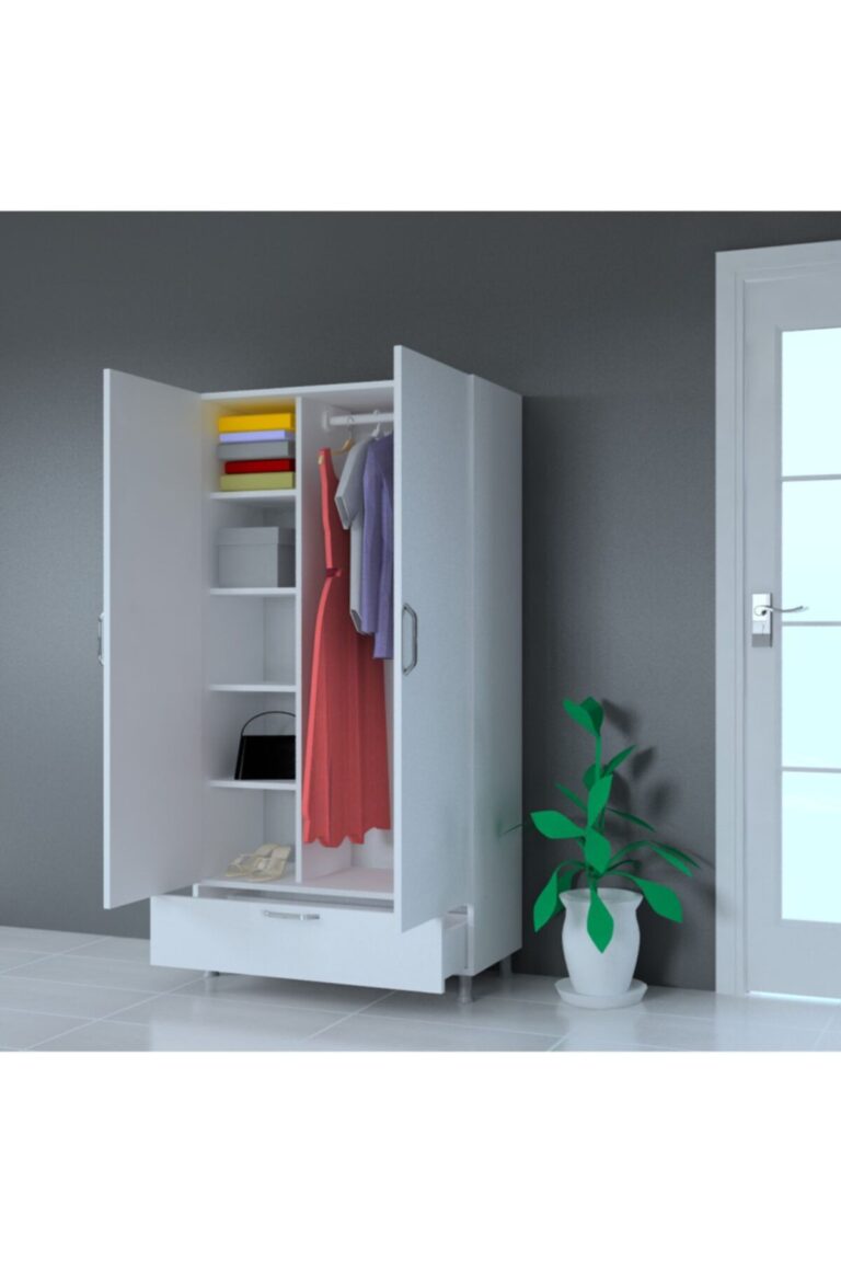 90cm 2Kapaklı Gardrop Byz - MOBILIQUE